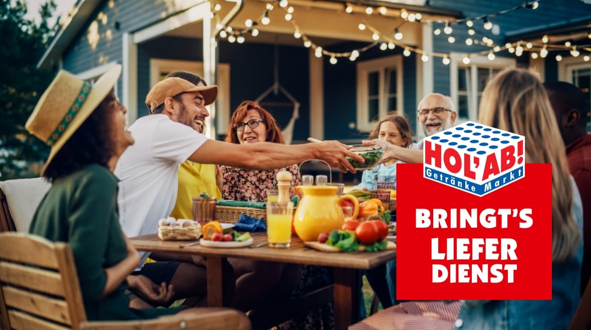 Genuß für jeden Durst · HOL’AB!